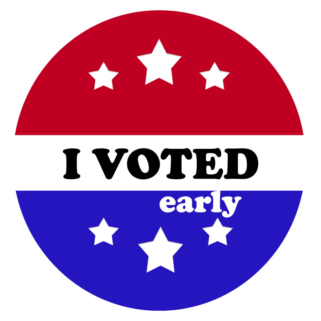 I Voted Early Sticker 2020 – JPG – NYCDesign.co: Printable Things