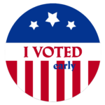 I Voted Early Sticker 2020 – PNG – NYCDesign.co: Printable Things