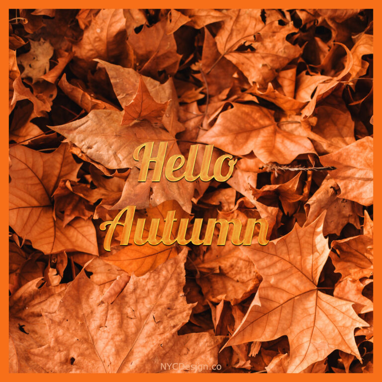 Hello Autumn Images, Captions & Quotes – NYCDesign.co: Printable Things