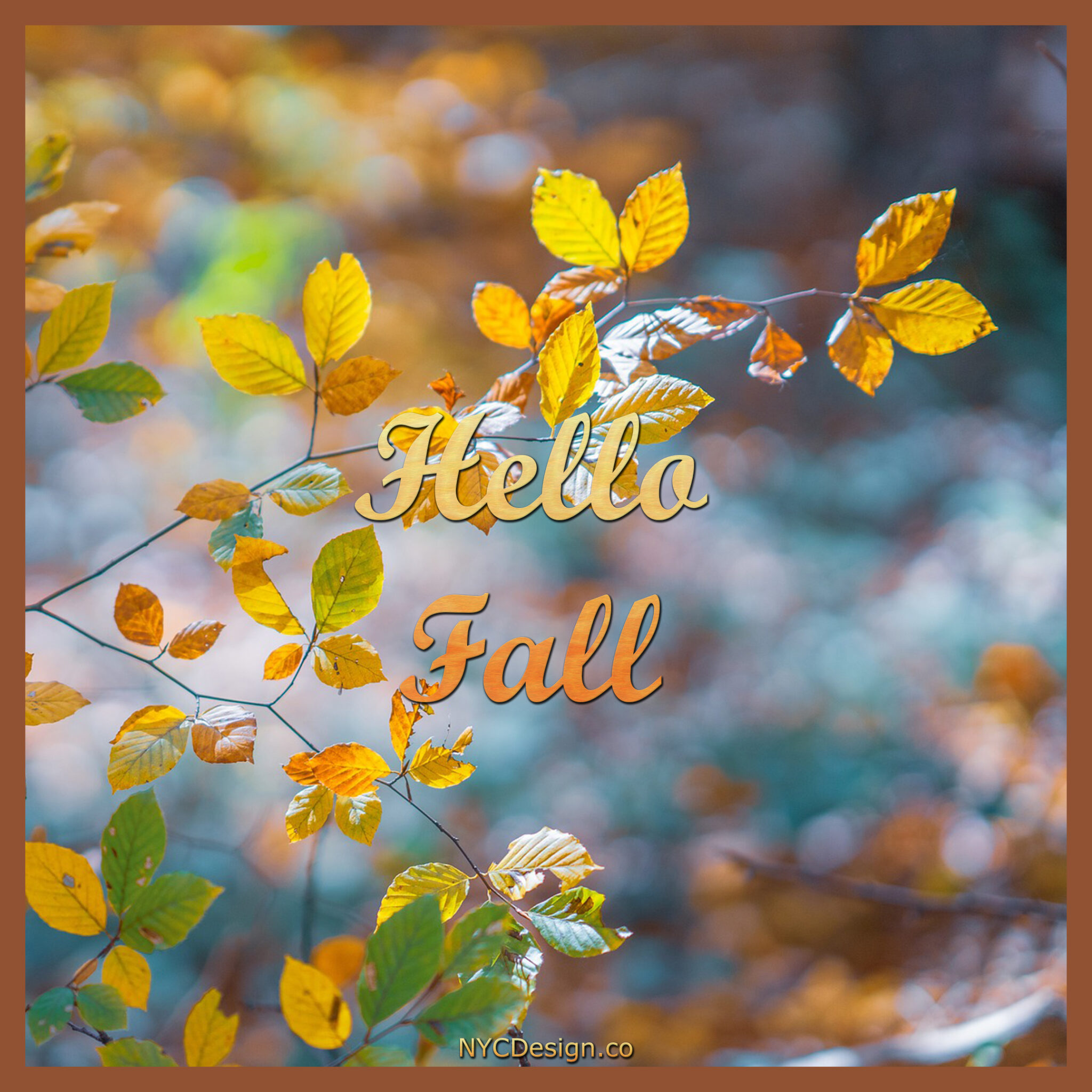 Hello Fall Images, Captions & Quotes – NYCDesign.co: Printable Things