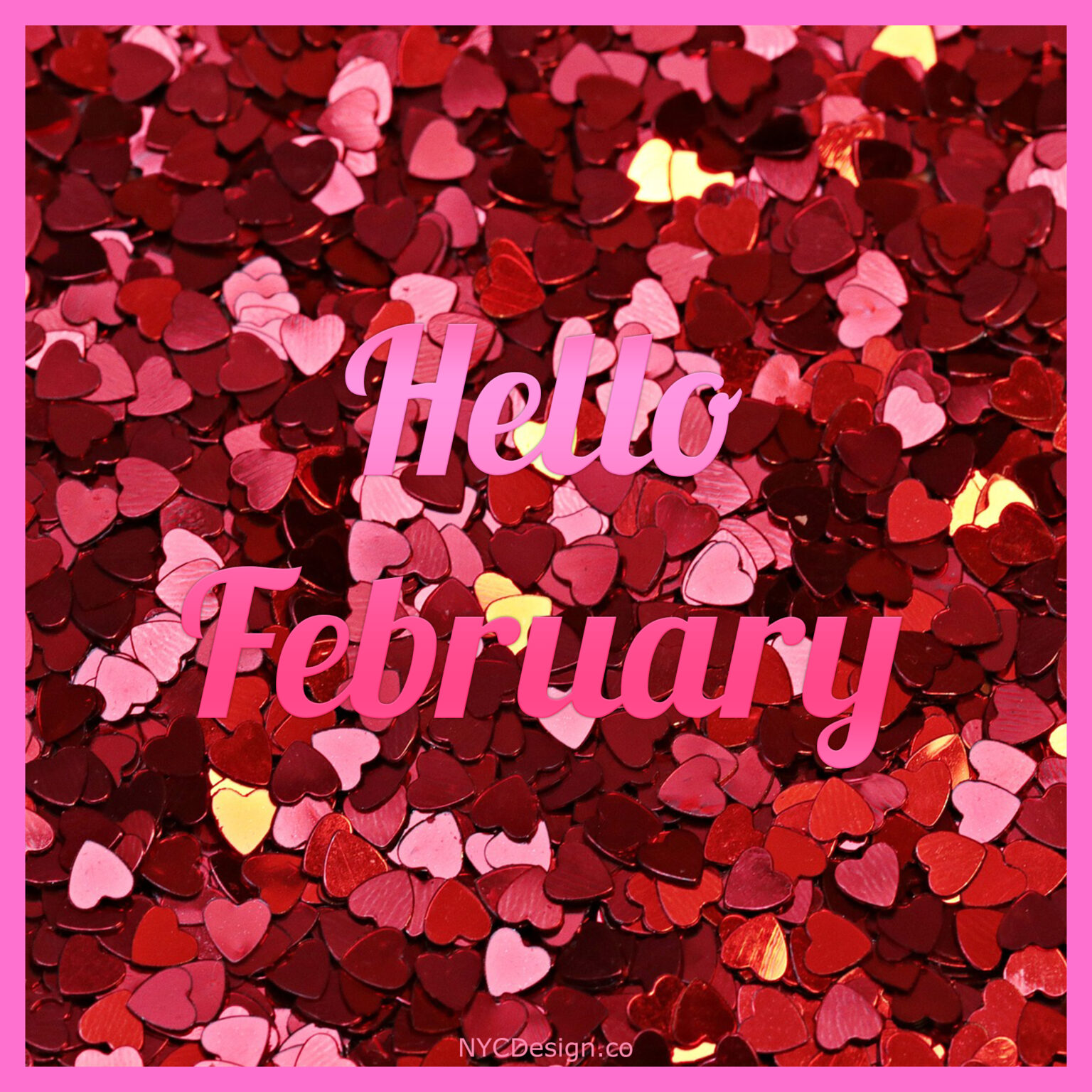 Hello February Images for Instagram and Facebook – NYCDesign.co ...