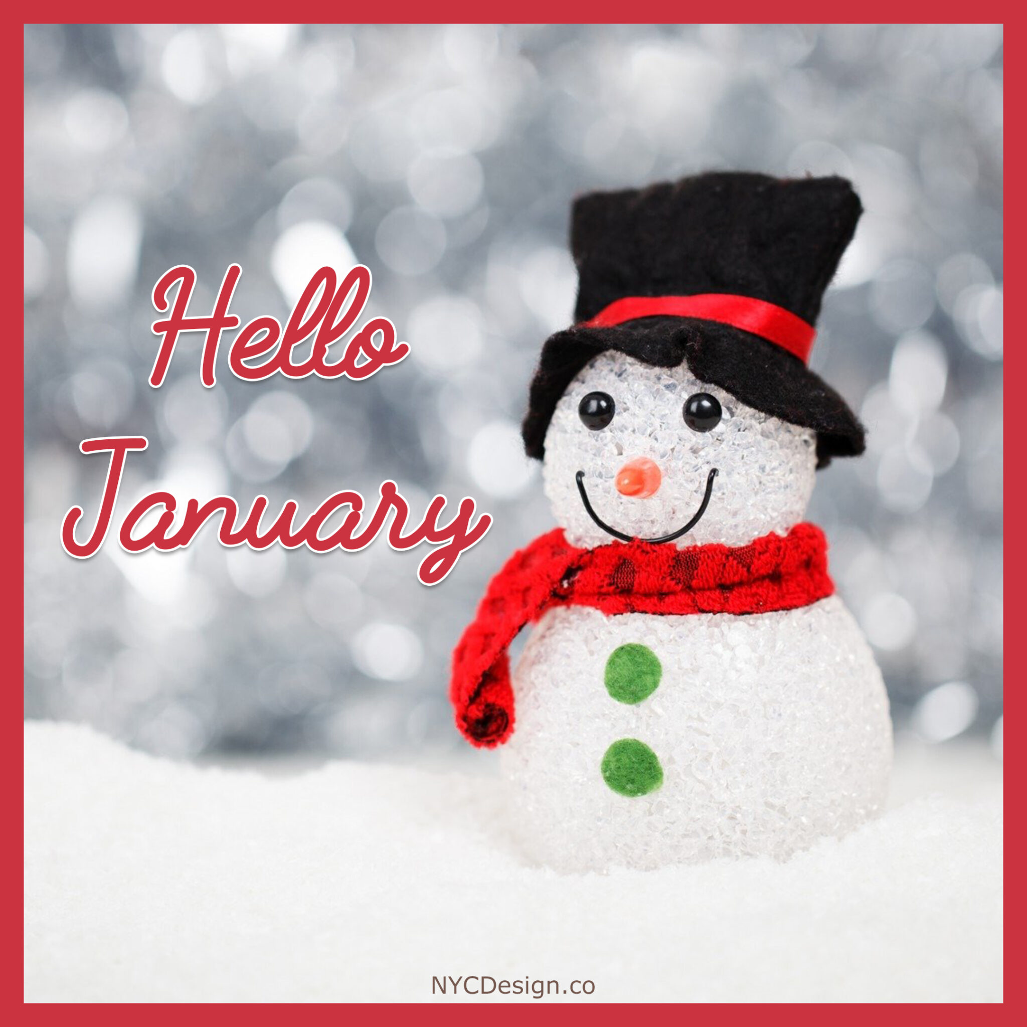 Hello January Images for Instagram and Facebook – NYCDesign.co ...