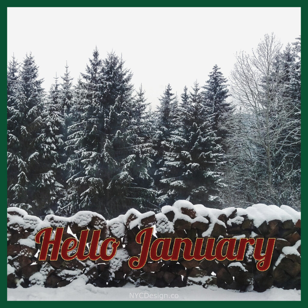 Hello January Images for Instagram and Facebook – NYCDesign.co ...