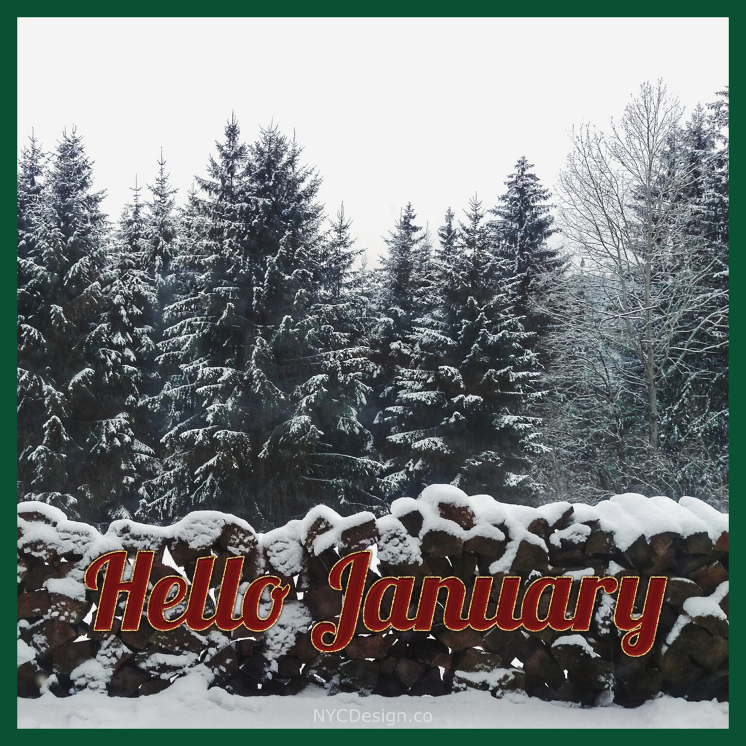 Hello January Images for Instagram and Facebook – NYCDesign.co ...