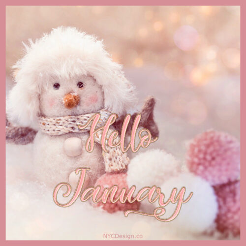 Hello January Images for Instagram and Facebook – NYCDesign.co ...