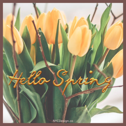 Hello Spring Images, Captions & Quotes – NYCDesign.co: Printable Things