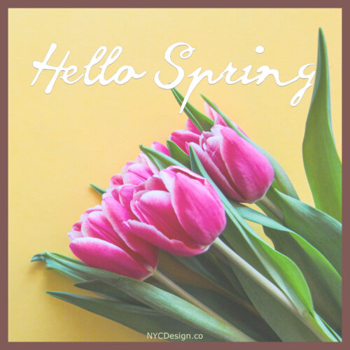 Hello Spring Images, Captions & Quotes – NYCDesign.co: Printable Things