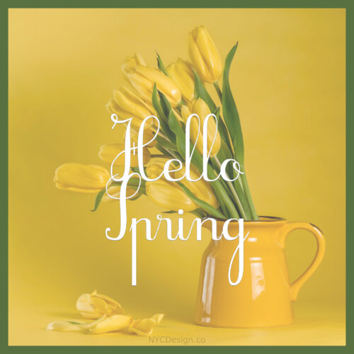 Hello Spring Images, Captions & Quotes – NYCDesign.co: Printable Things