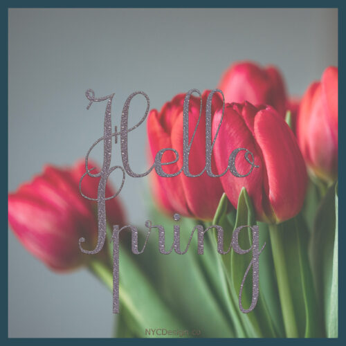 Hello Spring Images, Captions & Quotes – NYCDesign.co: Printable Things