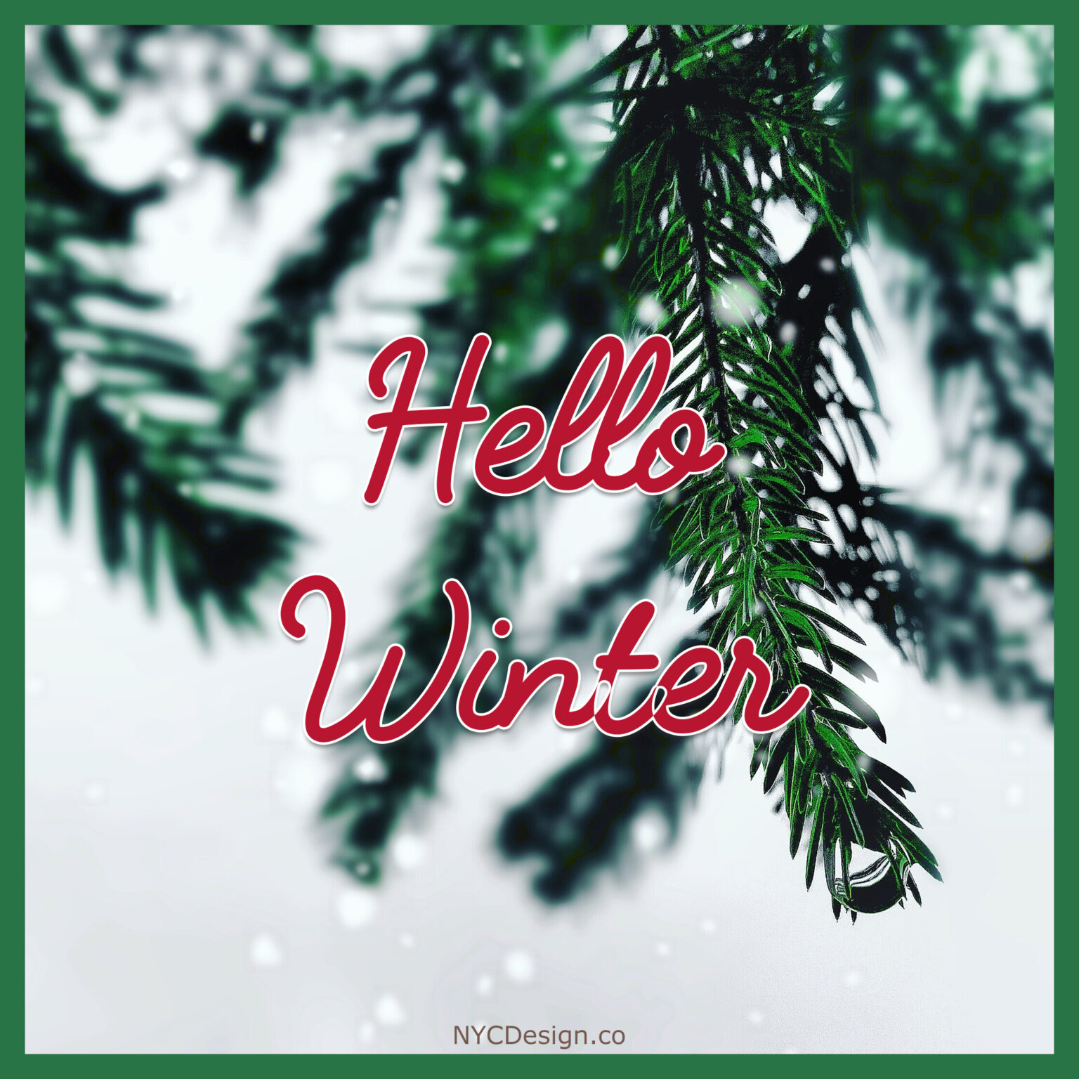 Hello Winter Images, Captions & Quotes – NYCDesign.co: Printable Things