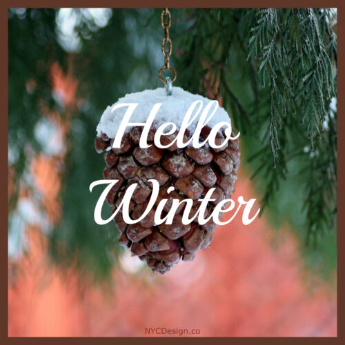 Hello Winter Images, Captions & Quotes – NYCDesign.co: Printable Things