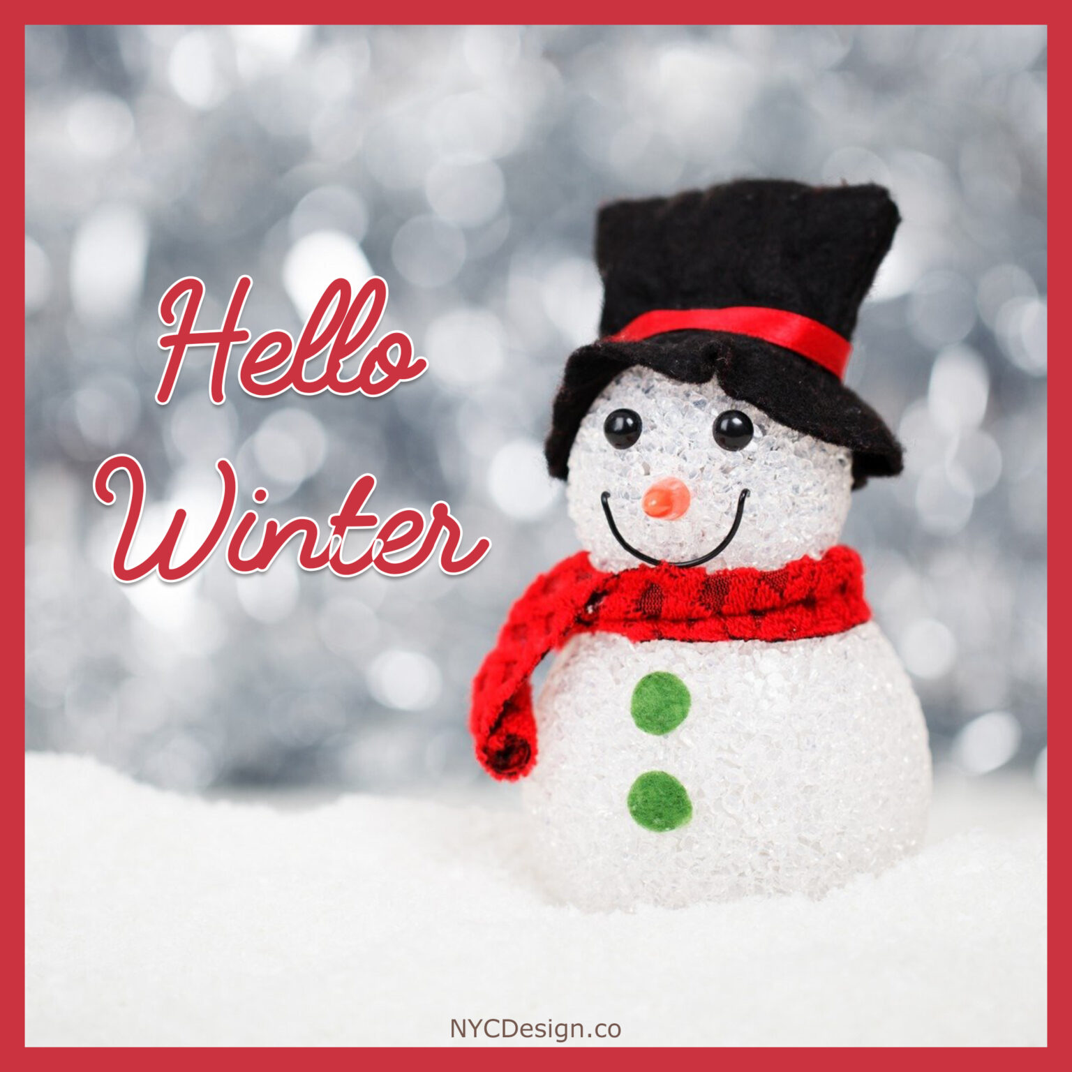 Hello Winter Images, Captions & Quotes – NYCDesign.co: Printable Things