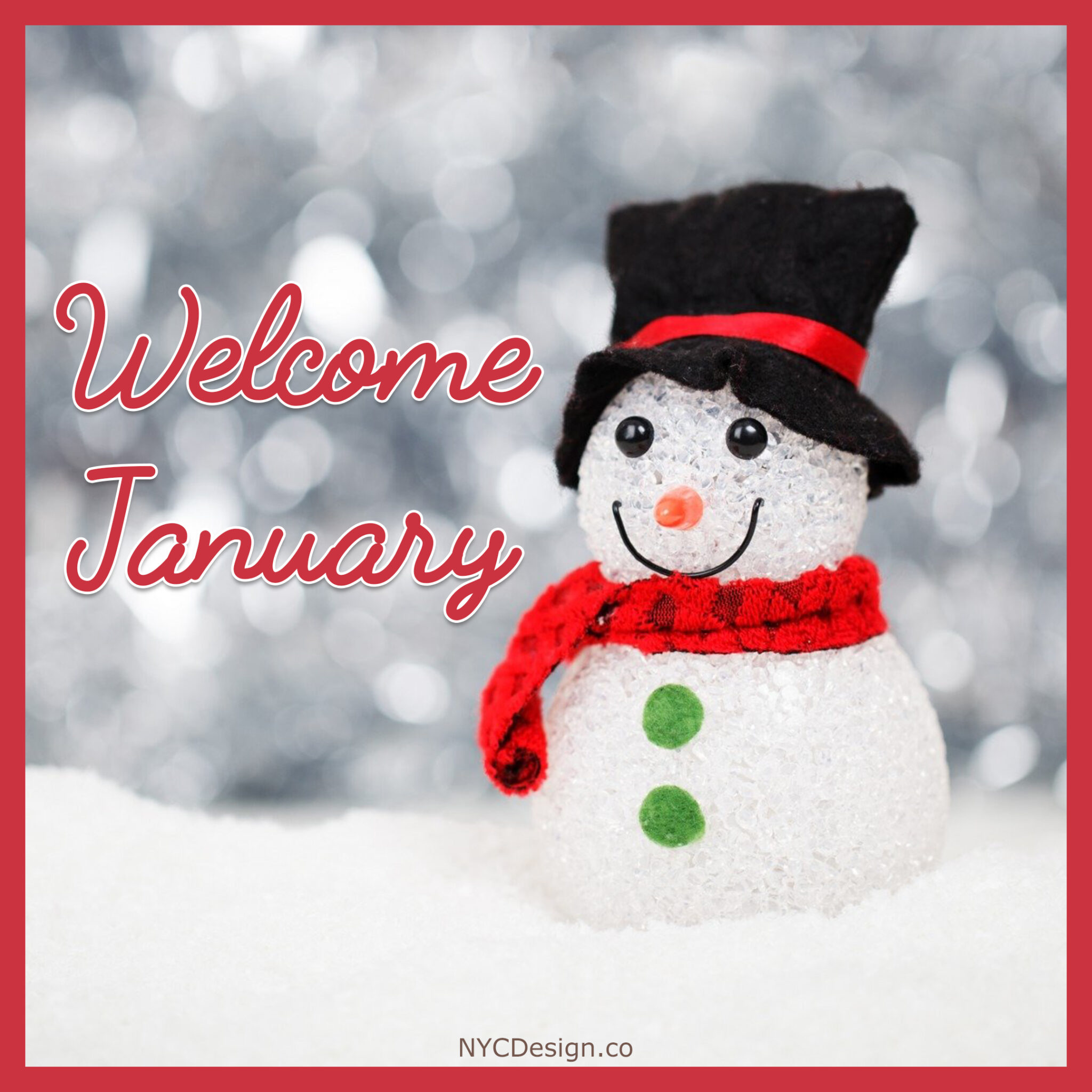 Welcome January Images for Instagram and Facebook – NYCDesign.co ...