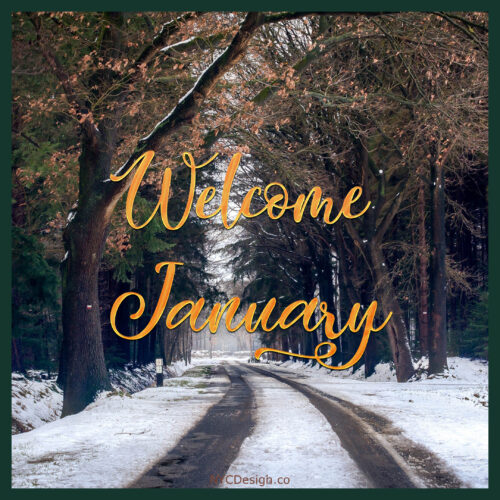 Welcome January Images for Instagram and Facebook – NYCDesign.co ...