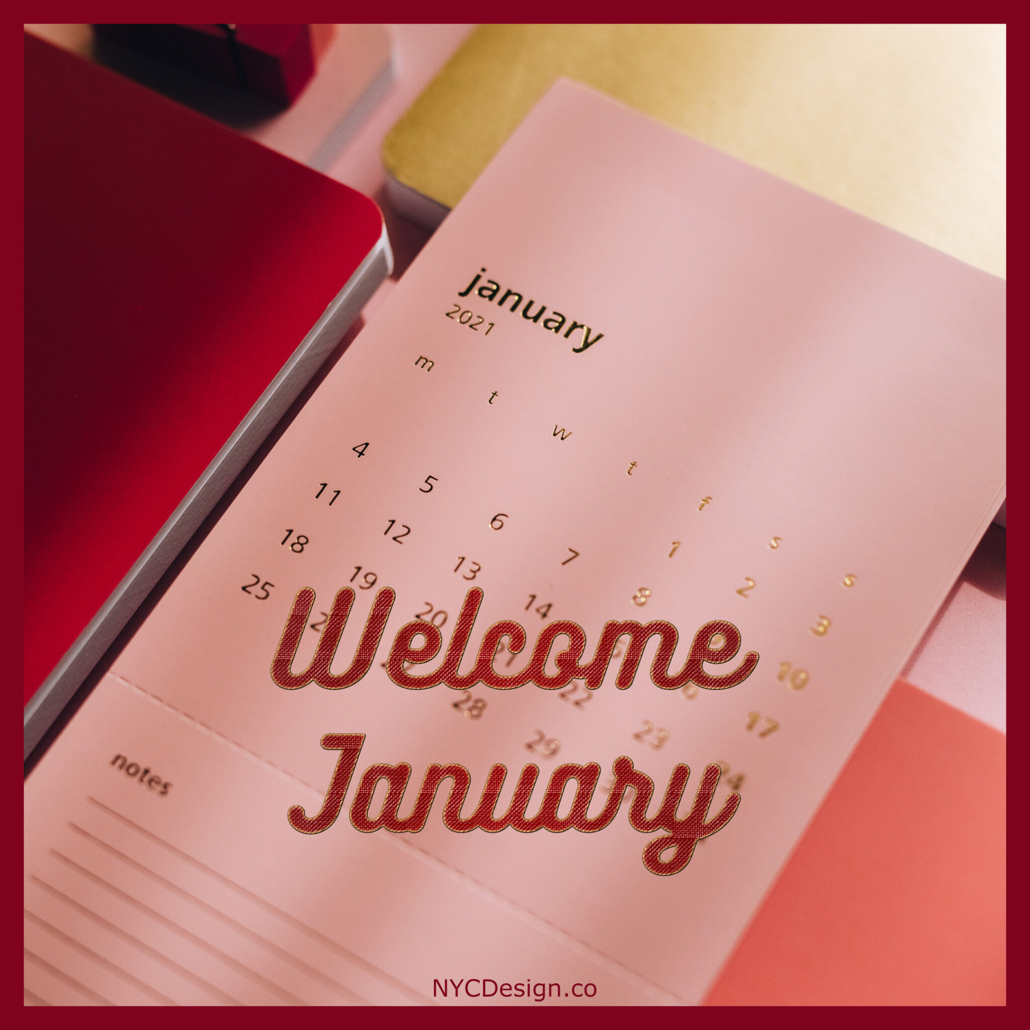 Welcome January Images for Instagram and Facebook – NYCDesign.co ...