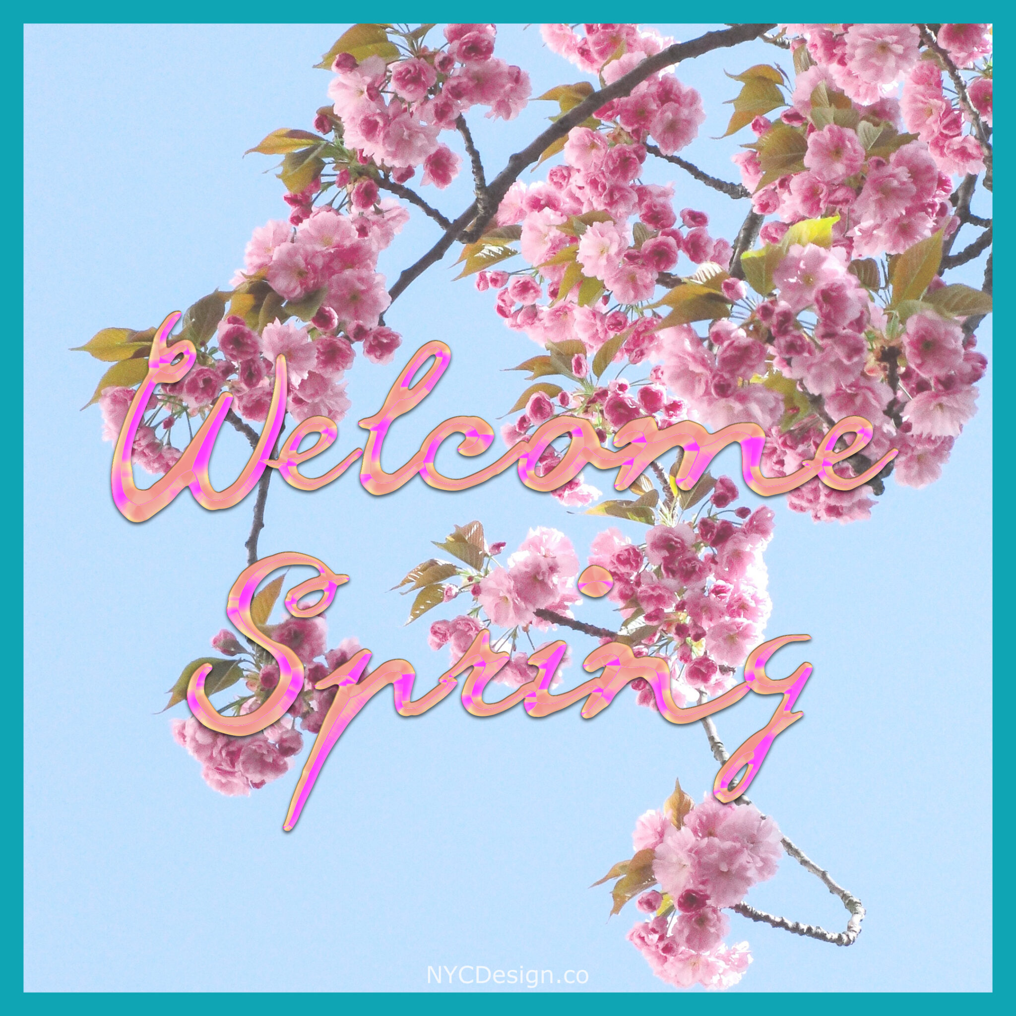 Welcome Spring Images, Captions & Quotes – NYCDesign.co: Printable Things