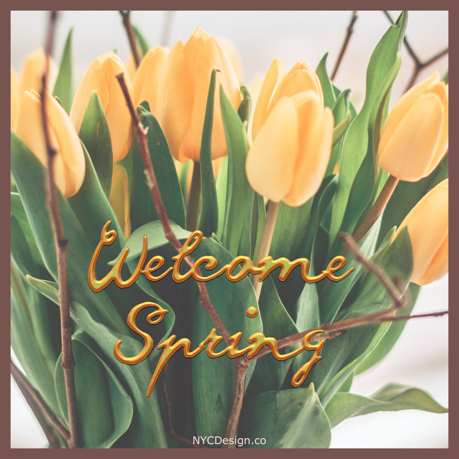 Welcome Spring Images, Captions & Quotes – NYCDesign.co: Printable Things