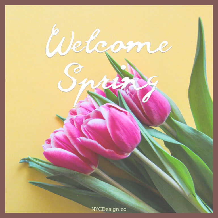 Welcome Spring Images, Captions & Quotes – NYCDesign.co: Printable Things
