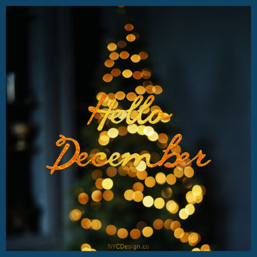 Hello December Images for Instagram and Facebook – NYCDesign.co ...