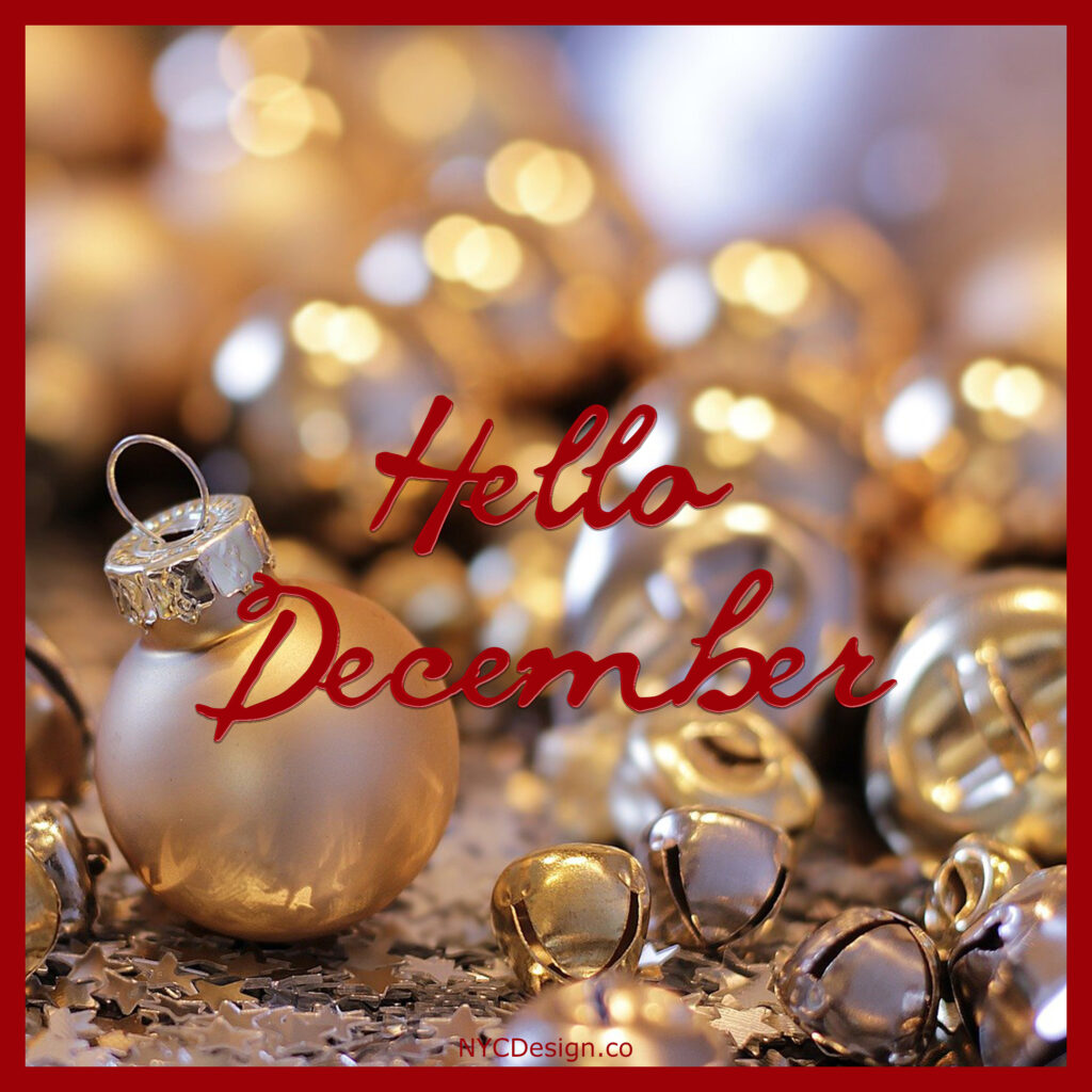 Hello December Images for Instagram and Facebook – NYCDesign.co ...