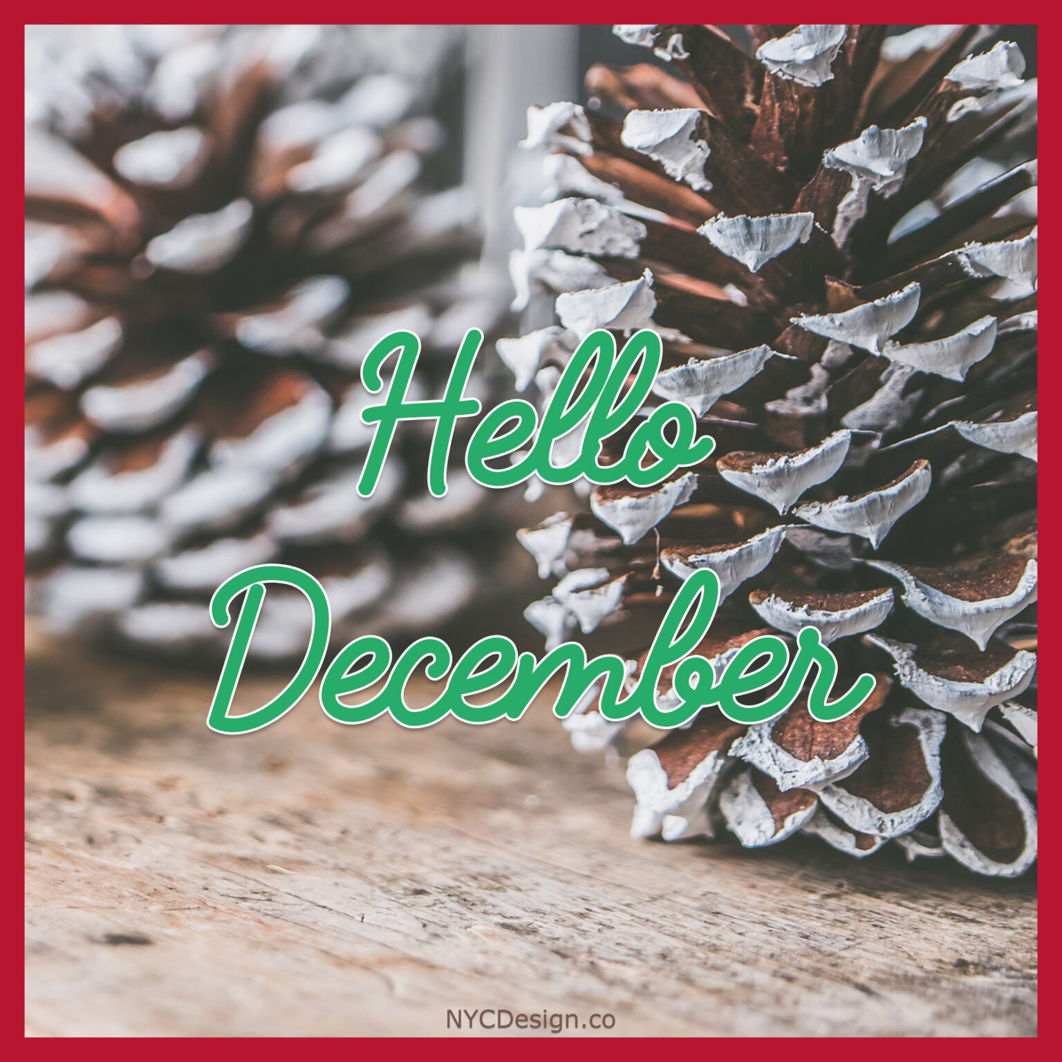 Hello December Images for Instagram and Facebook – NYCDesign.co ...