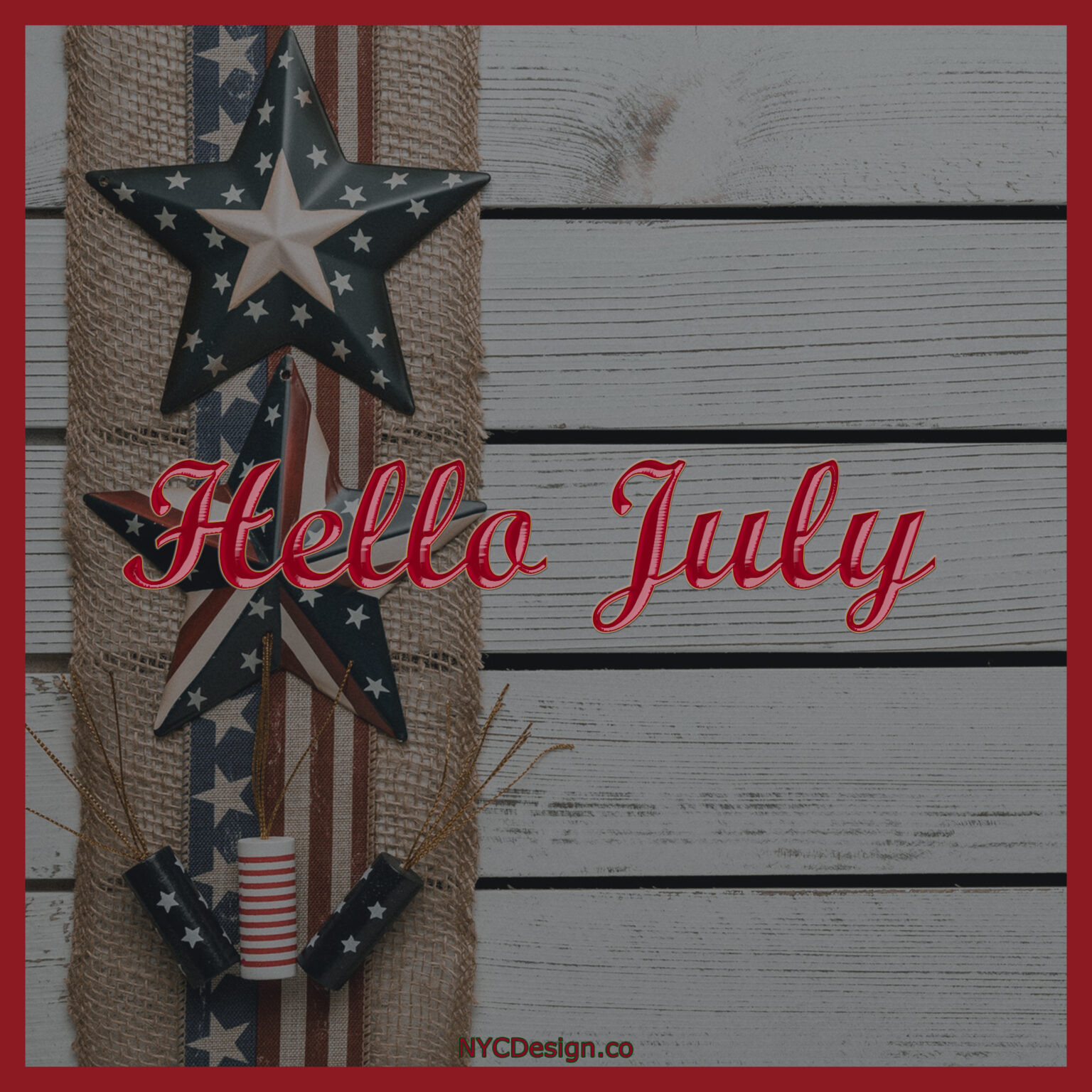 Hello July Images for Instagram and Facebook – NYCDesign.co: Printable ...