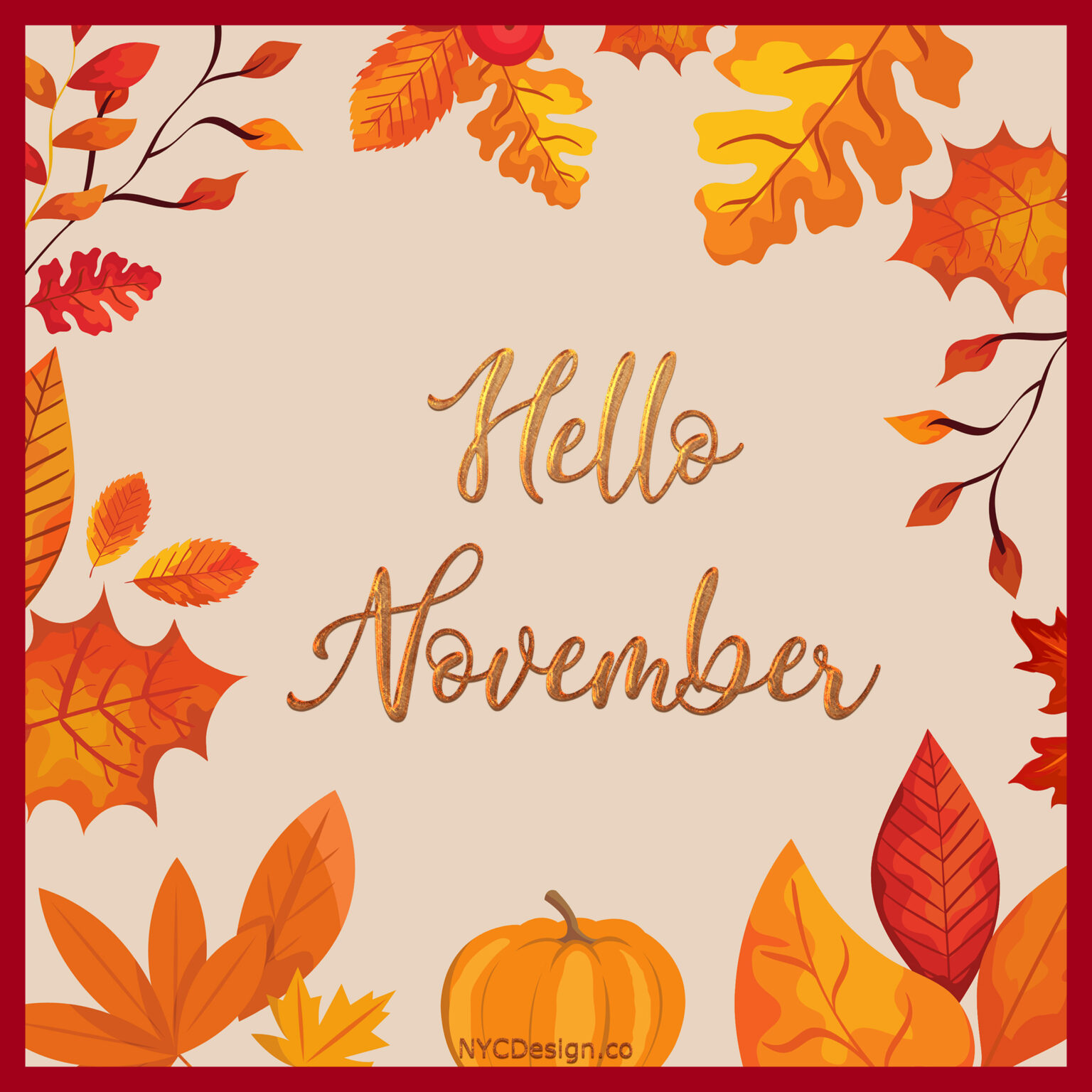 Hello November Images for Instagram and Facebook – NYCDesign.co ...