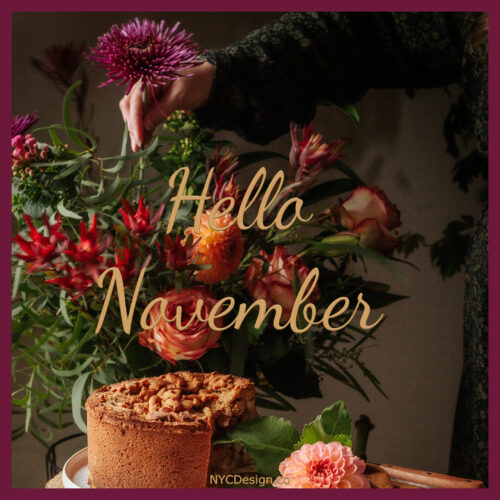 Hello November Images for Instagram and Facebook – NYCDesign.co ...