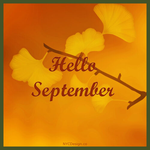 Hello September Images for Instagram and Facebook – NYCDesign.co ...