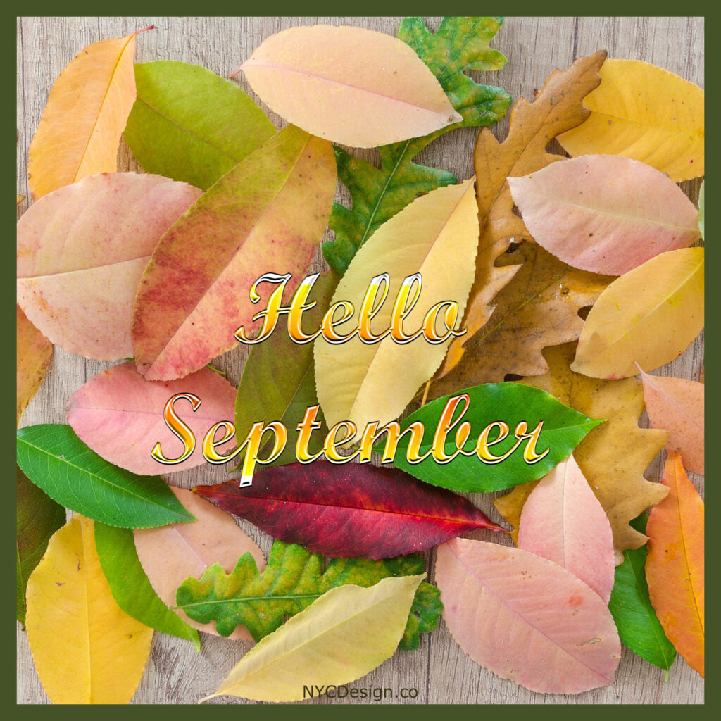 Hello September Images for Instagram and Facebook – NYCDesign.co ...