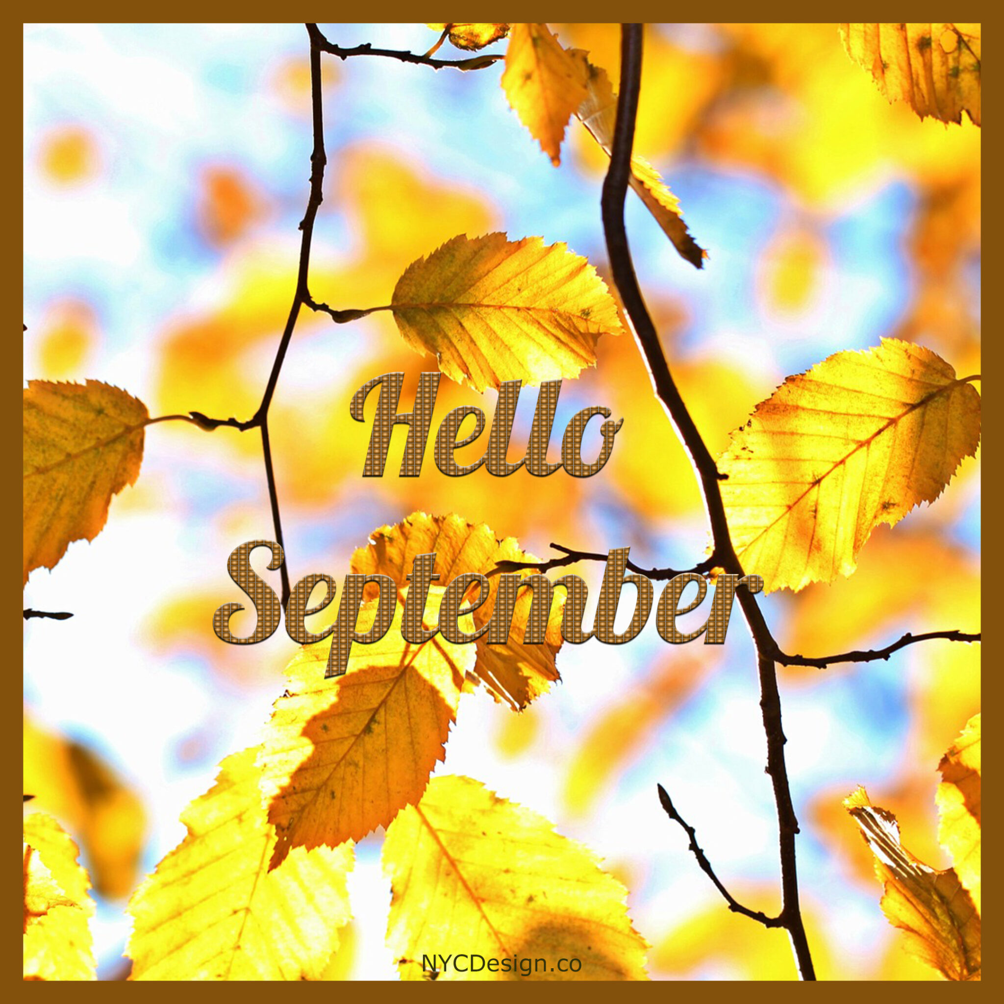 Hello September Images for Instagram and Facebook – NYCDesign.co ...