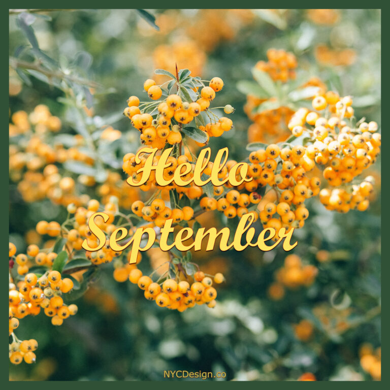 Hello September Images for Instagram and Facebook – NYCDesign.co ...
