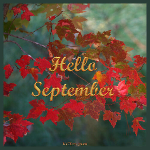 Hello September Images for Instagram and Facebook – NYCDesign.co ...