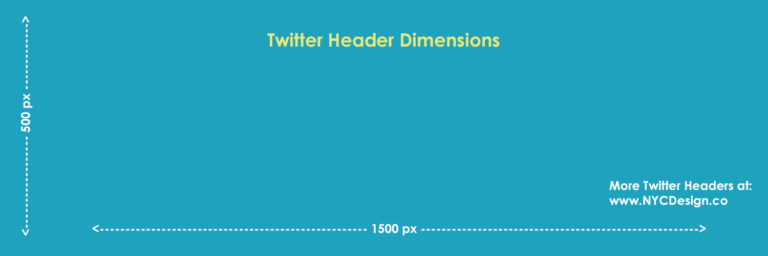 Twitter Headers, Covers – Dimensions – NYCDesign.co: Printable Things
