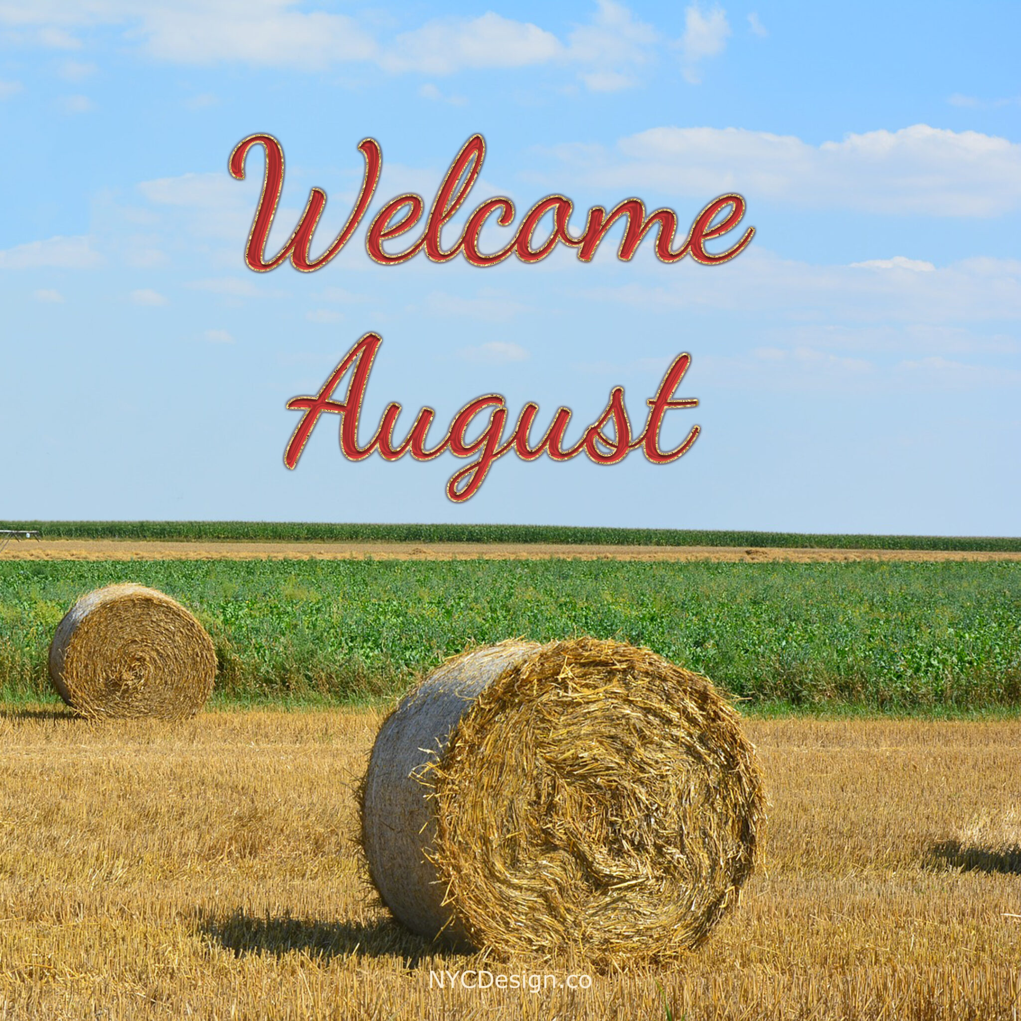 Welcome August Images for Instagram and Facebook – NYCDesign.co ...