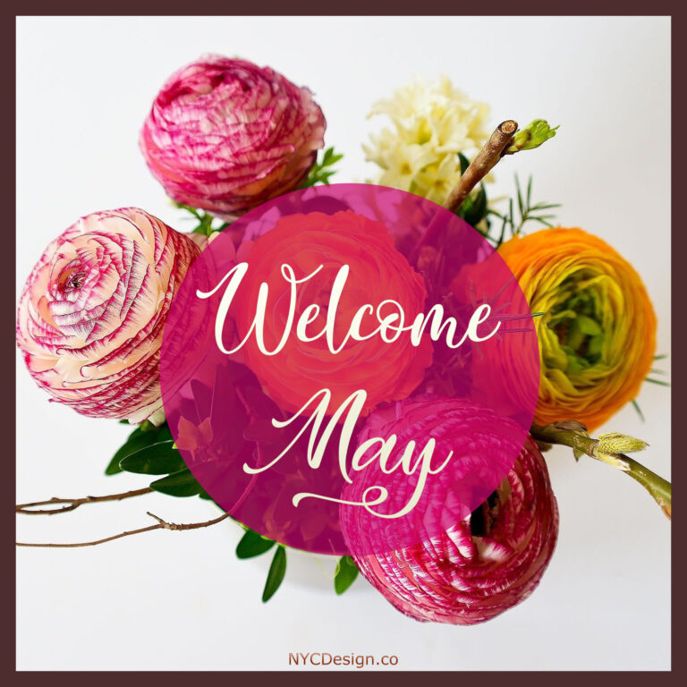 Welcome May Images for Instagram and Facebook – NYCDesign.co: Printable ...
