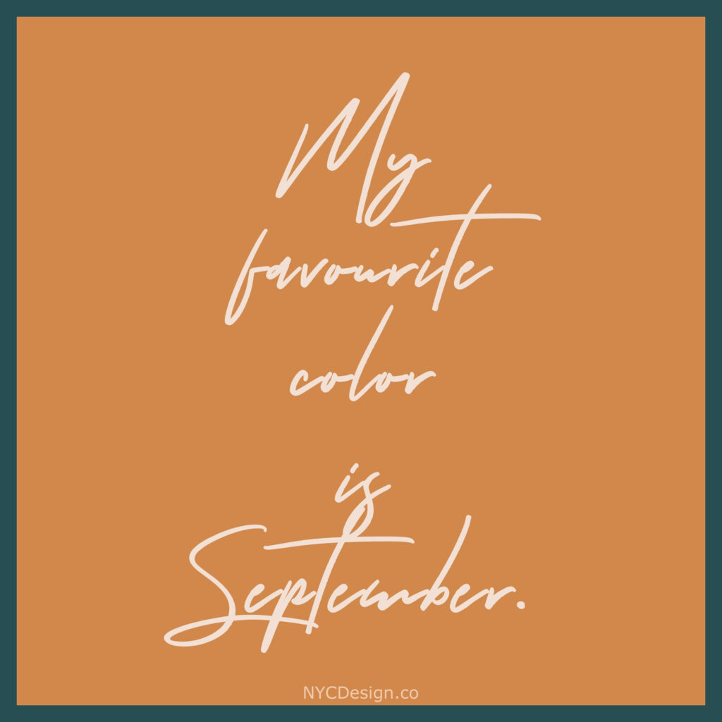 Welcome September Images for Instagram and Facebook – NYCDesign.co ...