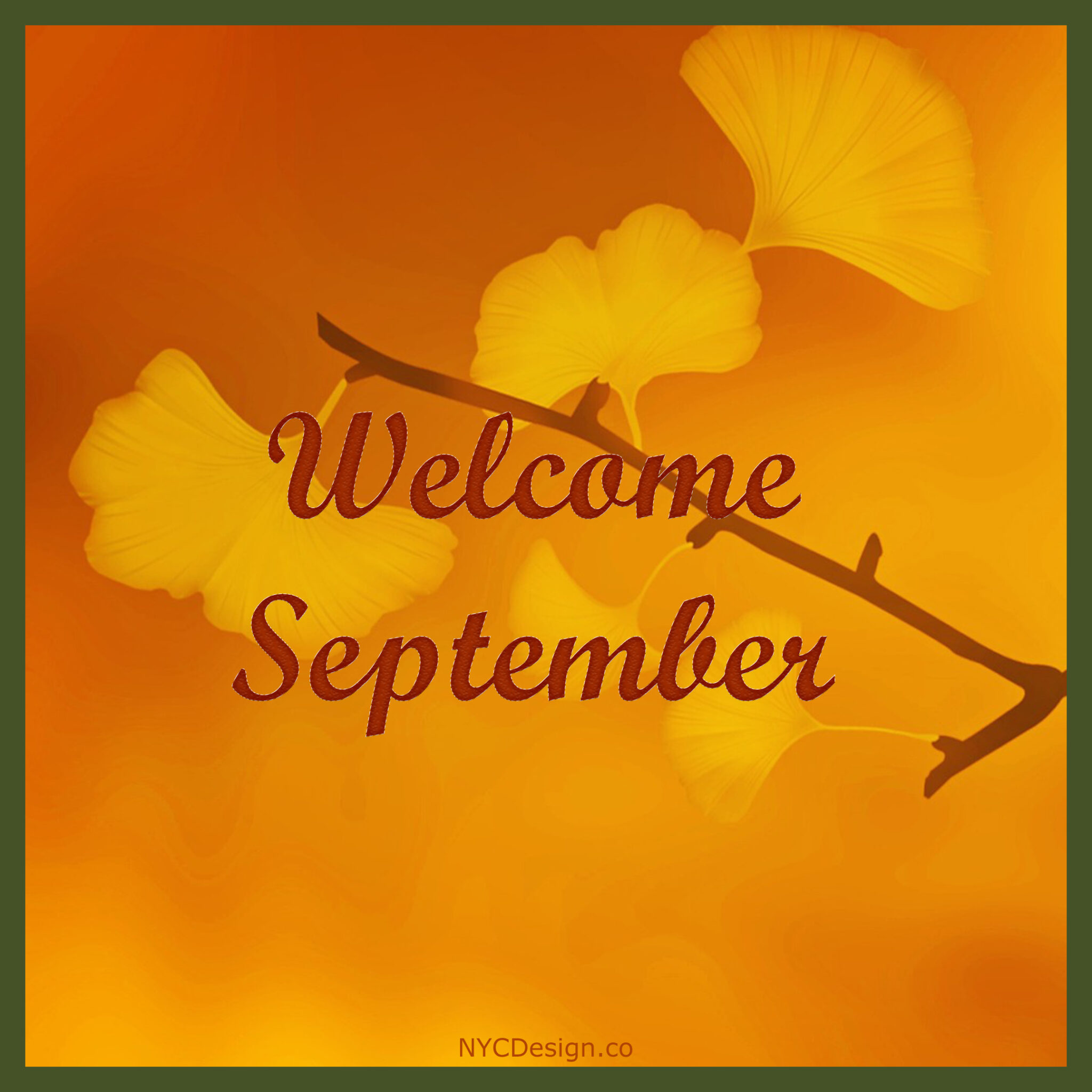 Welcome September Images for Instagram and Facebook – NYCDesign.co ...