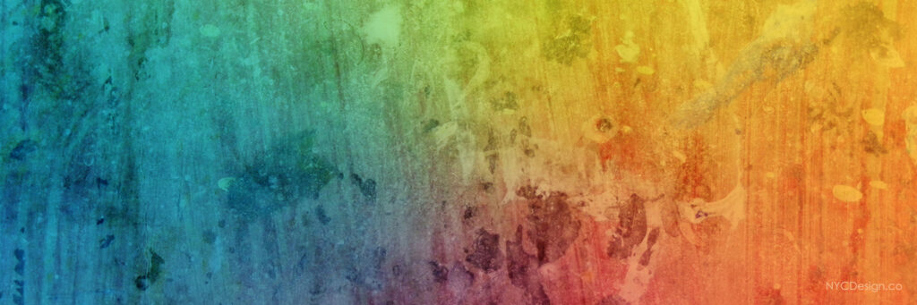 Twitter Headers, Covers – Rainbow, Colorful, Gradient – NYCDesign.co ...