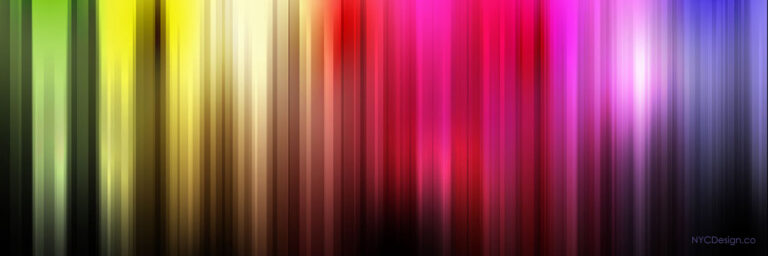 Twitter Headers, Covers – Rainbow, Colorful, Gradient – NYCDesign.co ...