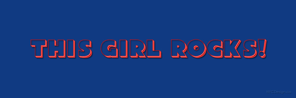 Twitter Headers, Covers – This Girl Rocks, Blue – NYCDesign.co ...