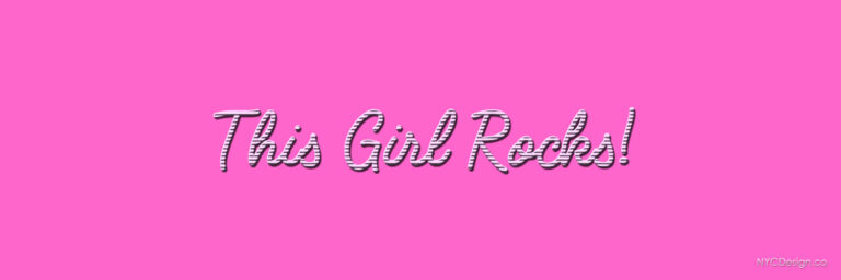 Twitter Headers, Covers – This Girl Rocks, Pink – NYCDesign.co ...