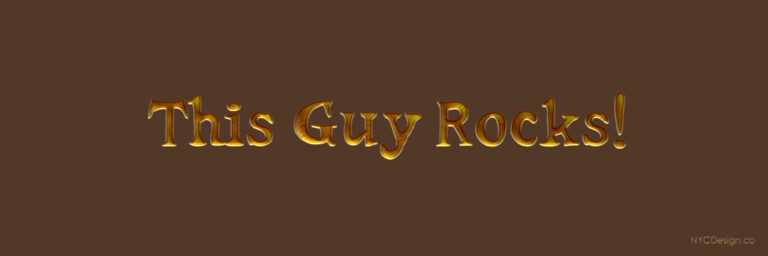 Twitter Headers, Covers – This Guy Rocks, Brown – NYCDesign.co ...