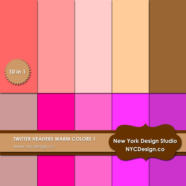 Twitter Headers, Covers – Rainbow, Colorful, Gradient – NYCDesign.co ...