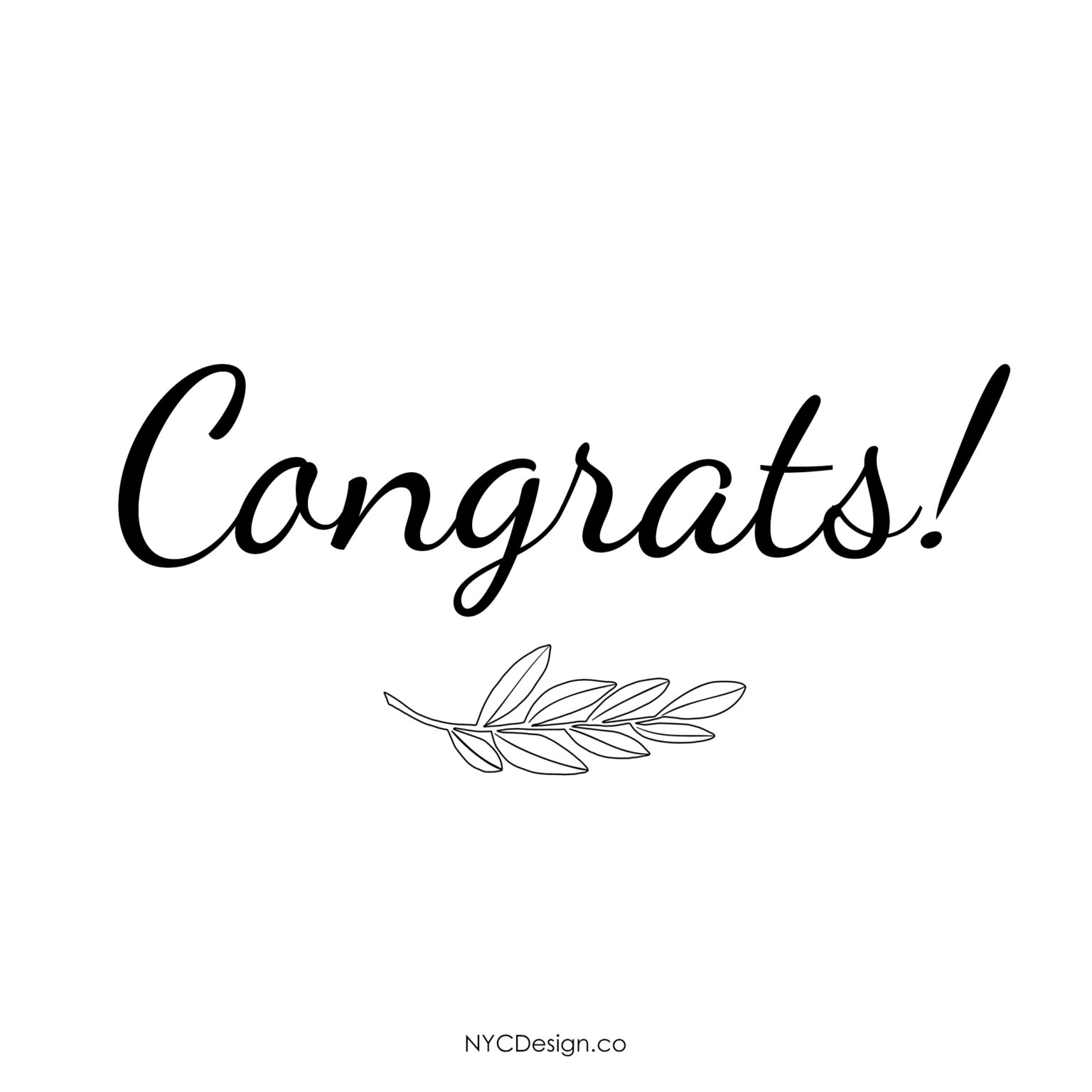 Congratulations Cards, Free, Printable: Floral, Navy Blue, Turquoise ...