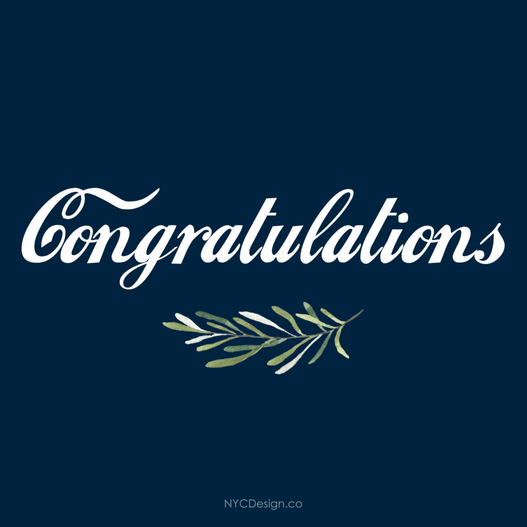 Congratulations Cards, Free, Printable: Floral, Navy Blue, Turquoise ...