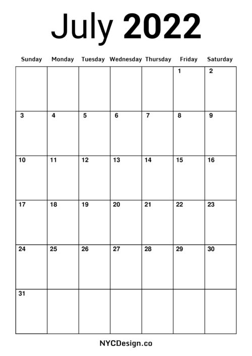 2022 Monthly Calendar & Planner, Modern Printable Free, Vertical ...