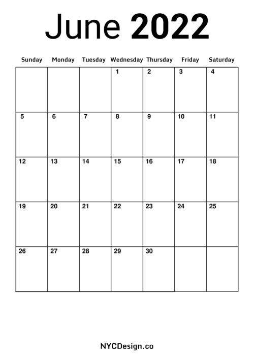 2022 Monthly Calendar & Planner, Modern Printable Free, Vertical ...