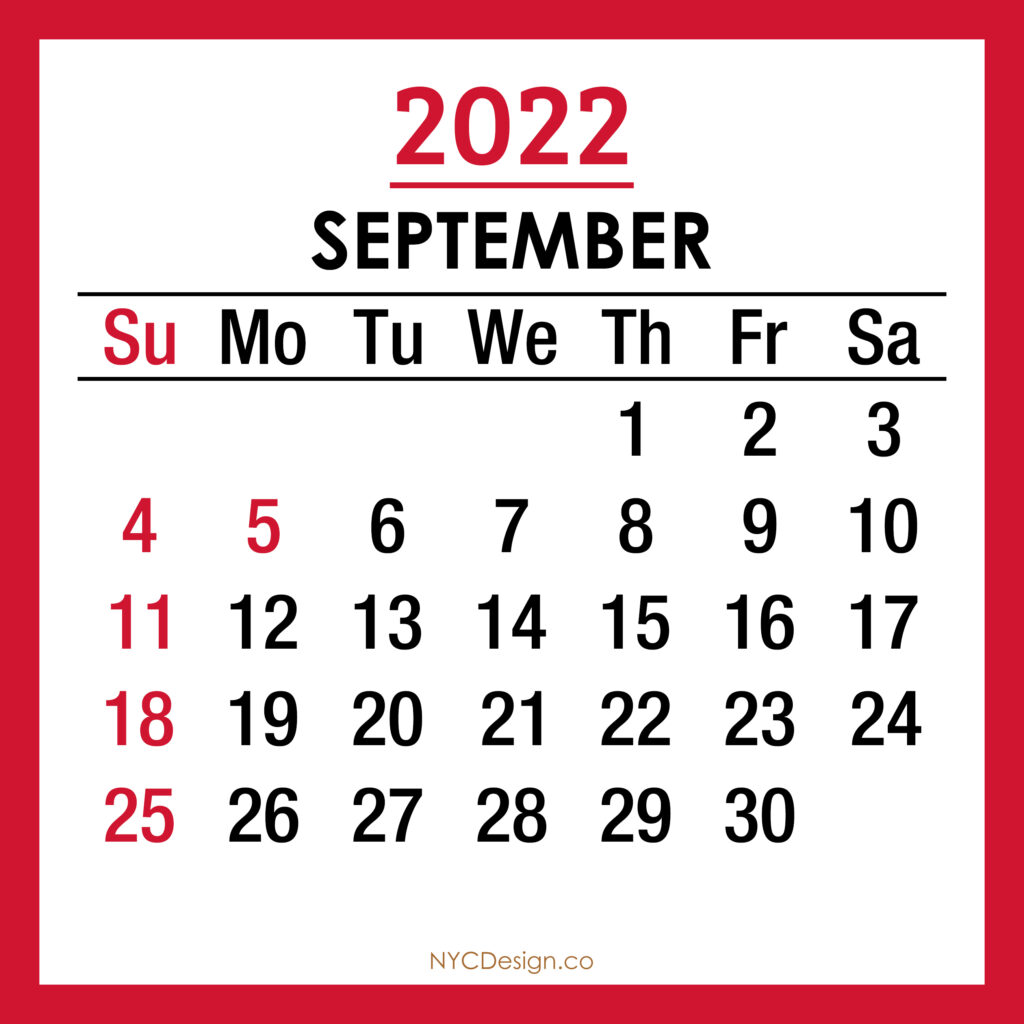 2022 Monthly Calendar with USA Holidays, Printable Free – Sunday Start ...