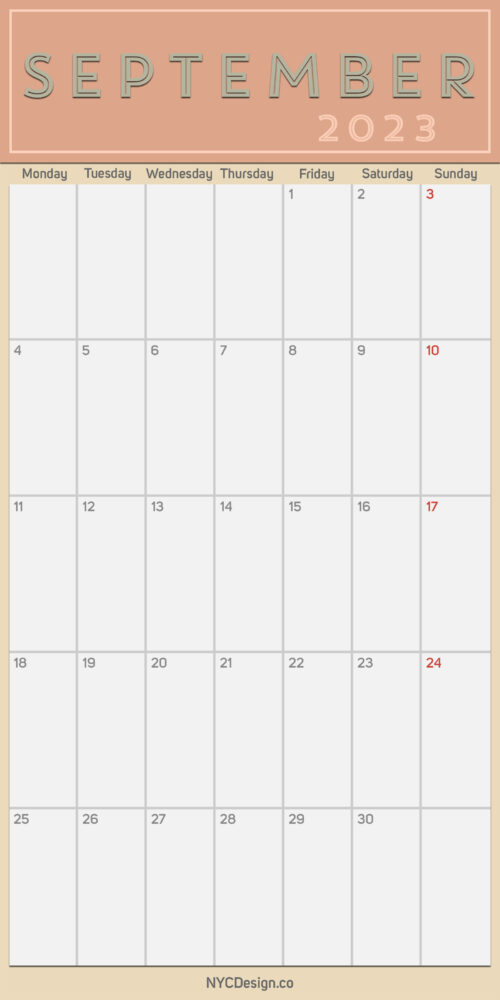 2023 September – Monthly Calendar with UK Holidays, Planner, Printable ...